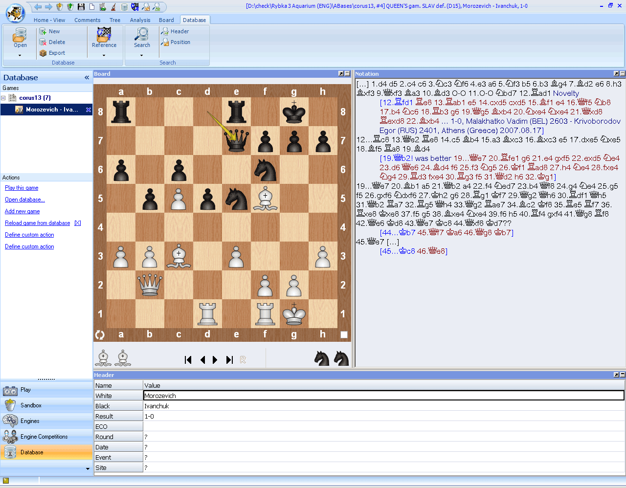 Rybka 3 aquarium chess software for pc : inmedni